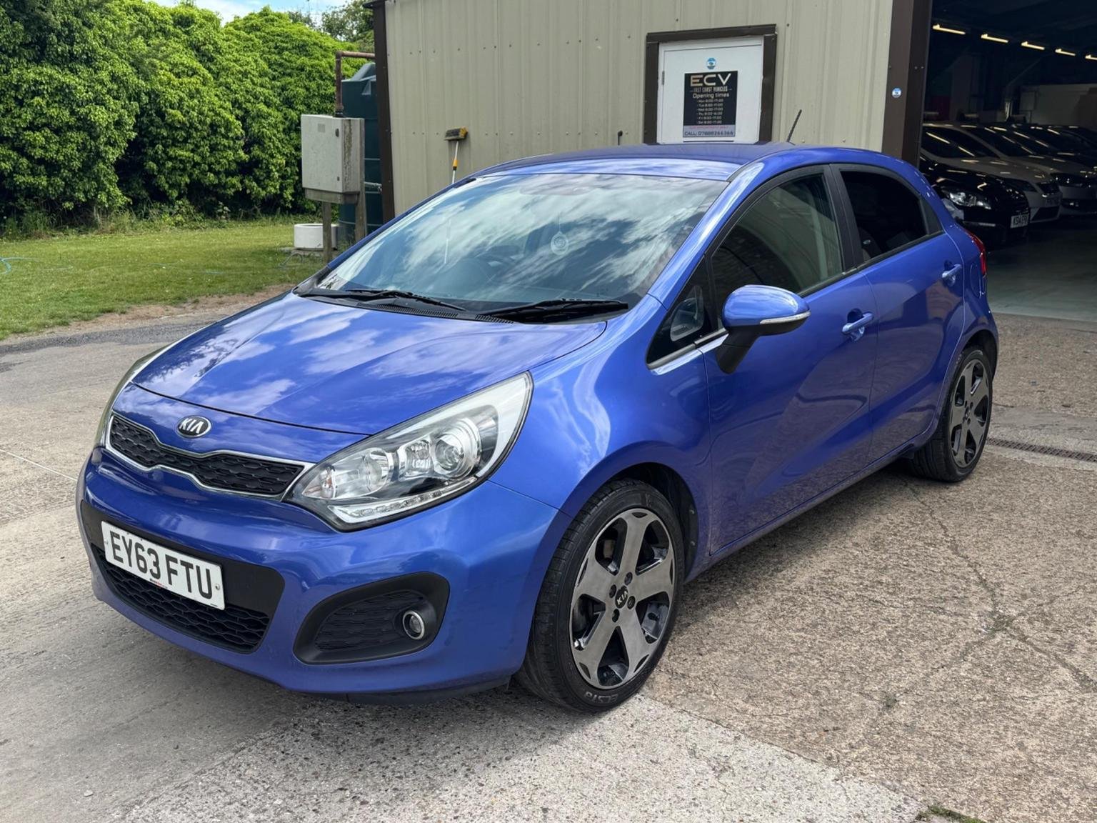 SOLD - Used KIA RIO 2013 Blue in Woodbridge, Suffolk | East Cost Vehicles